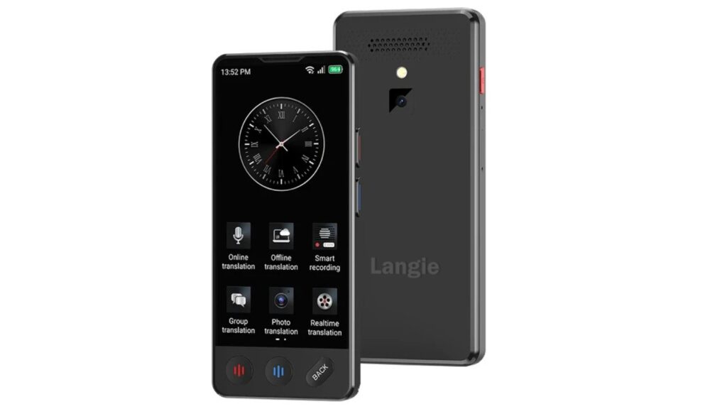 SMART AI Elektronický prekladač Hlasu + FOTO - LANGIE S3 - LANGIE.sk